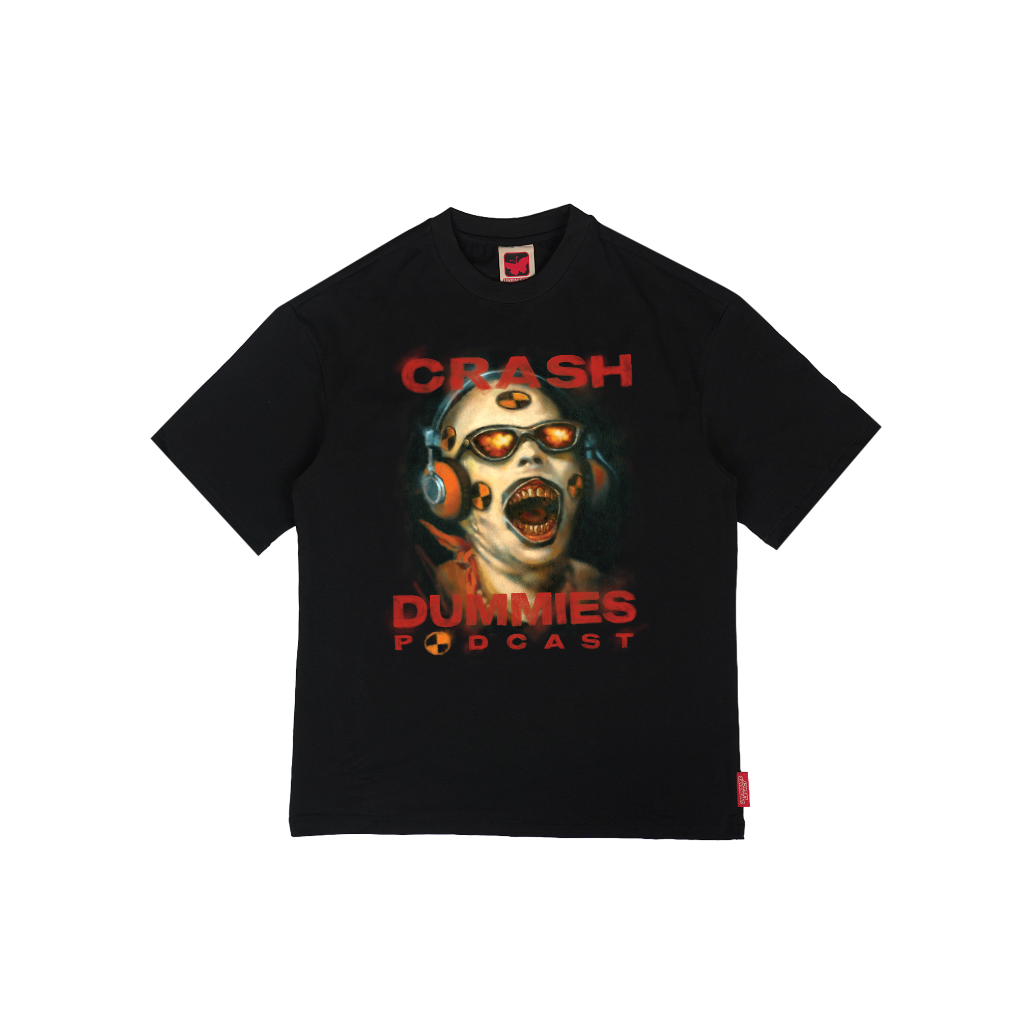 AUDIO FEIN, Black T-shirt – Crashdummiespodcast